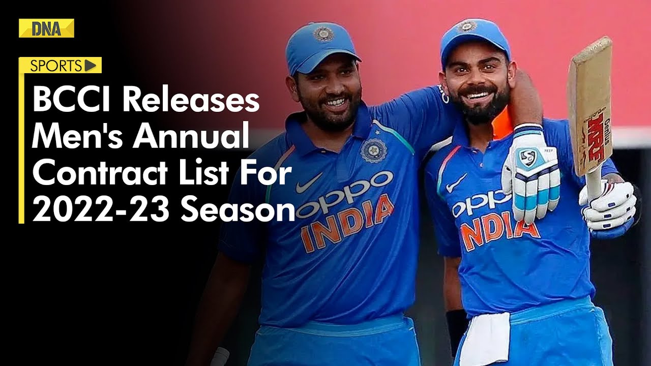 BCCI releases player contract list for 2022-23 season; Check new pay ...