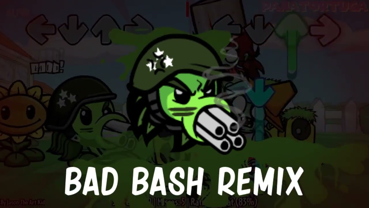 Bad Dash Remix Song - Friday Night Funkin' VS Plants vs. Rappers Bad ...