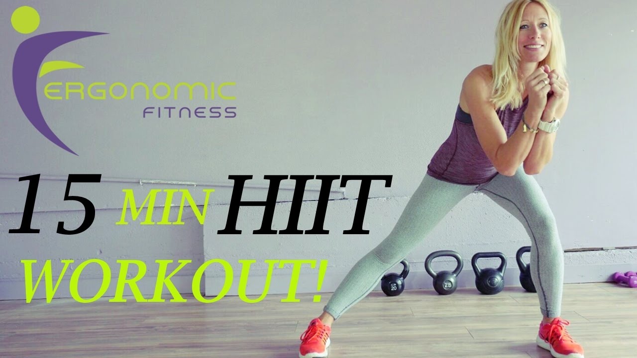 15 MINUTE HIIT WORKOUT - ACTIVE CARDIO REST (FIT 1) - YouTube