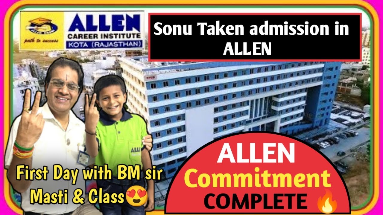 Viral Boy Sonu ने लिया ALLEN KOTA में Admission | अब KOTA में ही पढ़ेगा ...