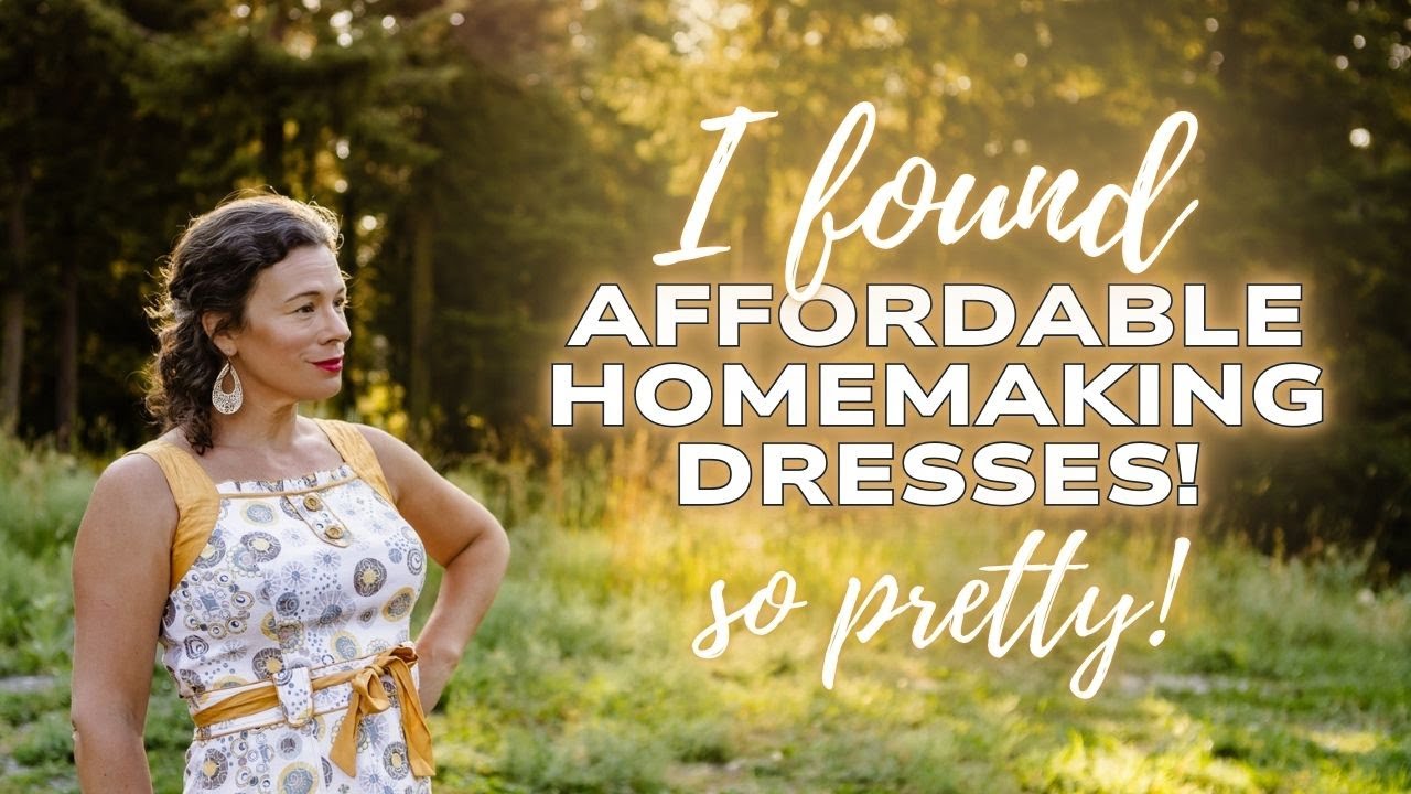 The Best Online Stores for AFFORDABLE Vintage Homemaking Dresses - YouTube
