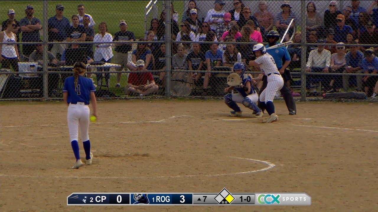 Champlin Park Softball Loses to Rogers in Section 5AAAA Final - YouTube