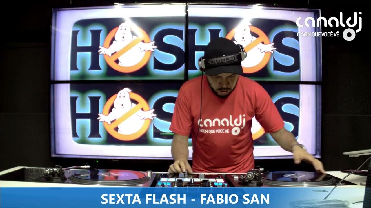 DJ FABIO SAN - ANOS 80 - PROGRAMA SEXTA FLASH - 01.11.2024 - YouTube