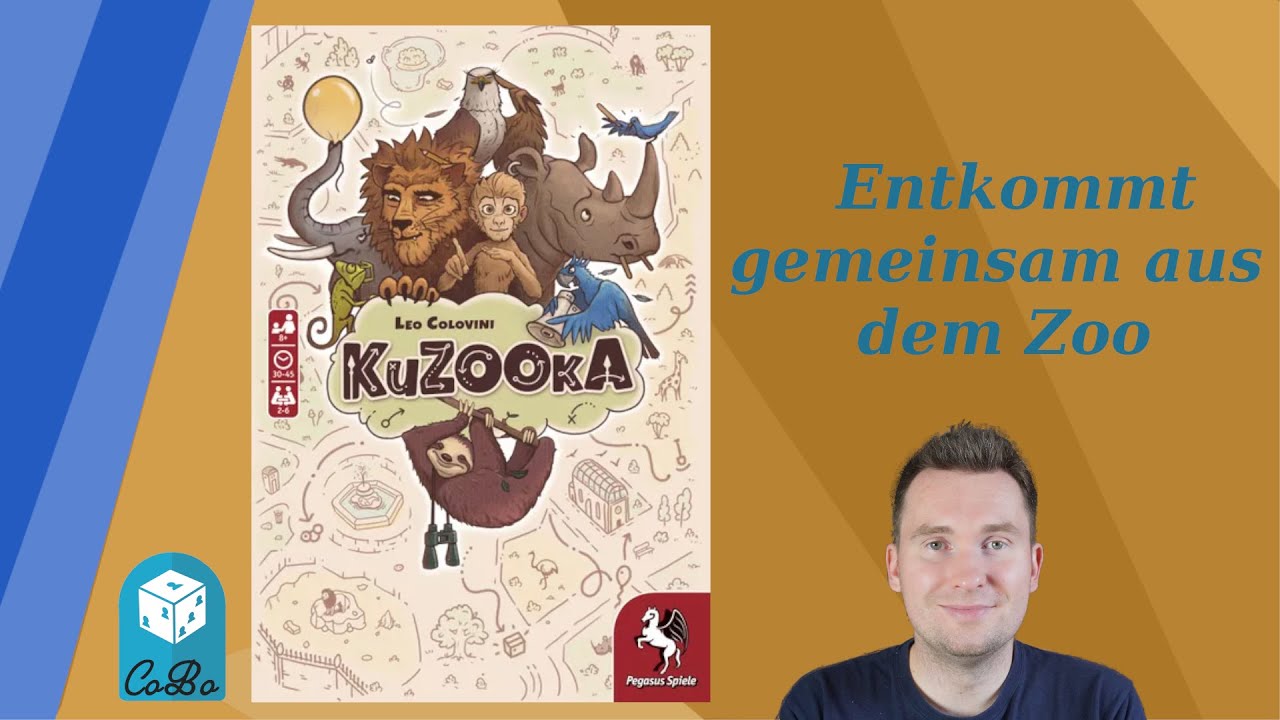 KuZooka von Pegasus - Herbstneuheit der SPIEL 22 - Entkommt gemeinsam ...