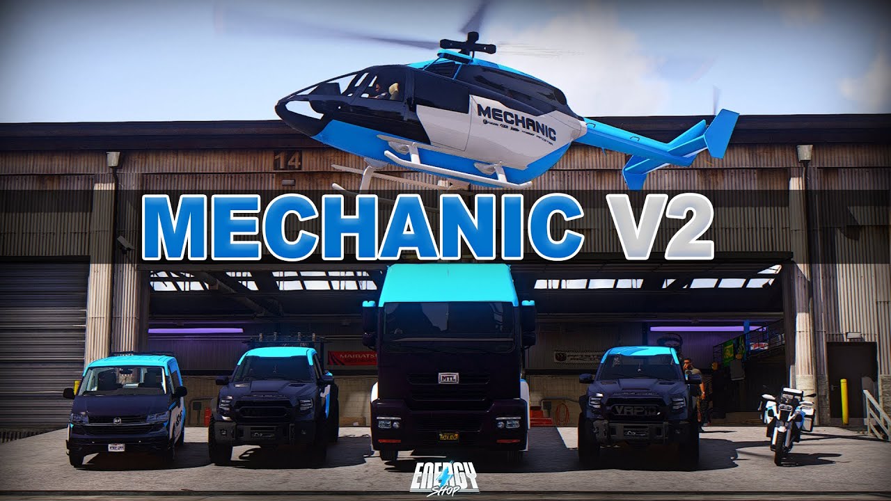 Mechanic Vehicles V2 - Lore Friendly GTA 5 FiveM [AVAILABLE NOW] - YouTube