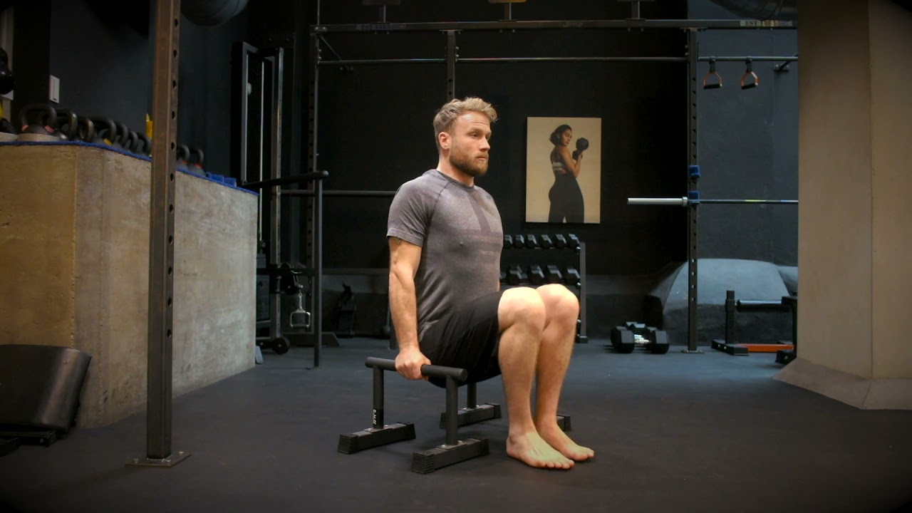 L Sit, Tuck Hold, P Bars - YouTube