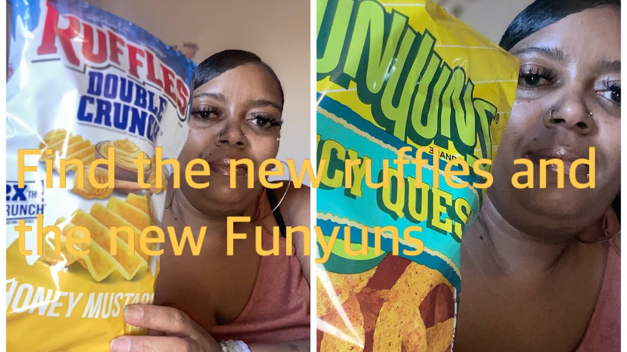 trying the new#funyuns and#ruffles - YouTube