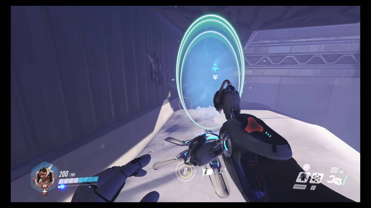OVERWATCH TRAINING AREA EASTER EGG - YouTube