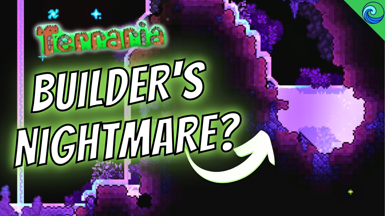 Is This Biome A Builder's Nightmare? Terraria Aether Base Build - YouTube