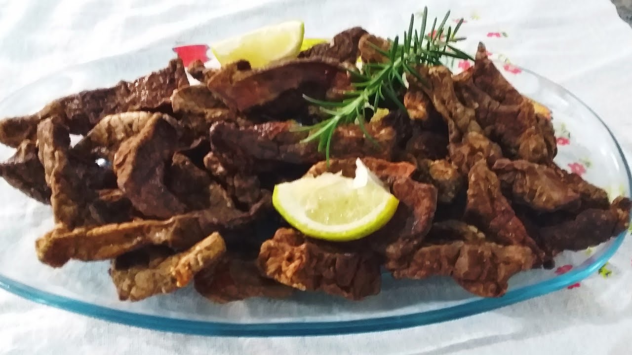 BOFE BOVINO FRITO COM ALHO ficou TOP - YouTube