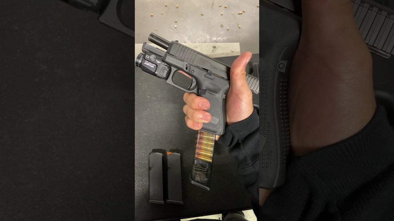 Glock 19 With ETS Magazine😍 #glocks #gucciglock #extendedmag # ...
