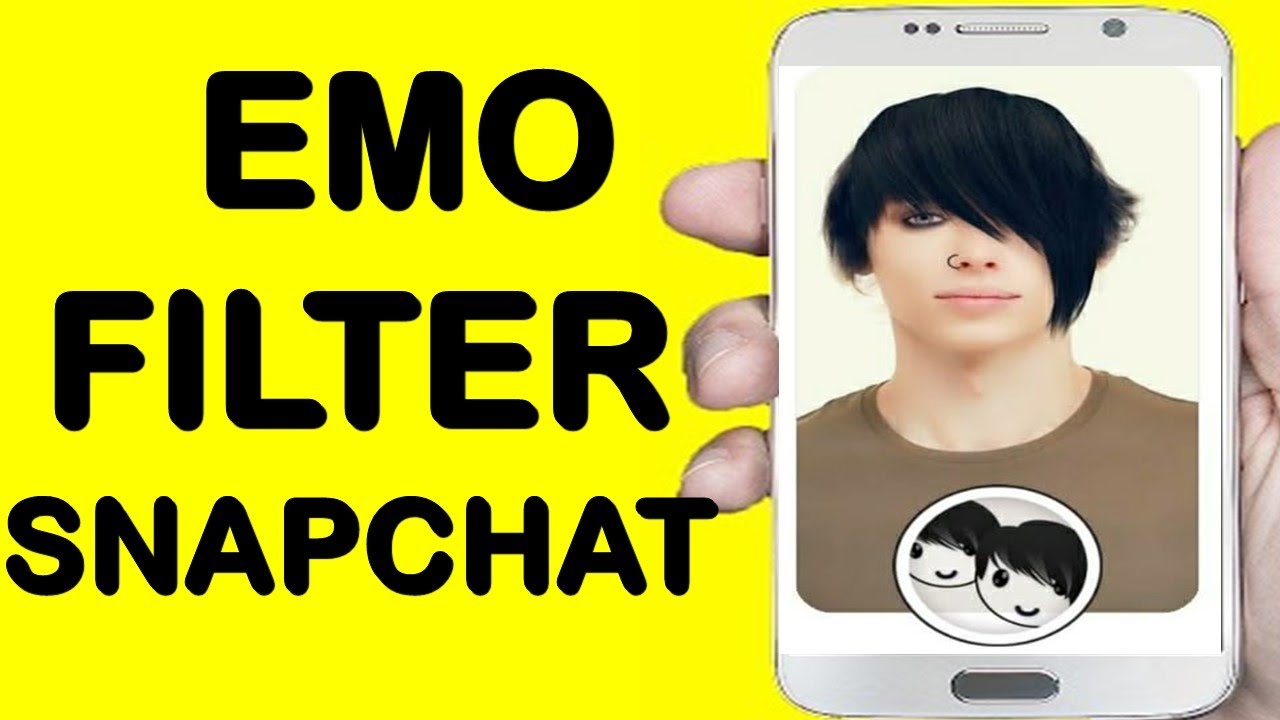 HOW TO GET EMO FILTER ON SNAPCHAT | HOW TO GET EMO KID FILTER ON ...