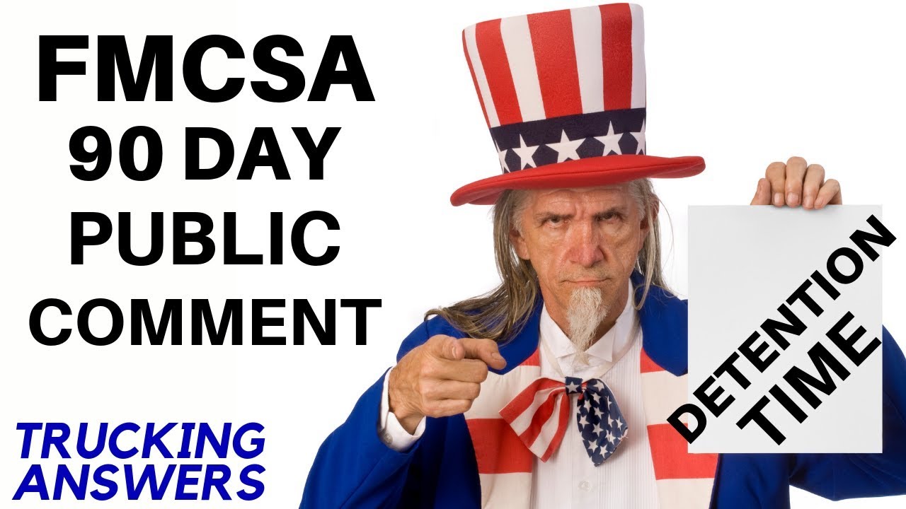 FMCSA Taking Detention Time Comments | Trucking Answers - YouTube