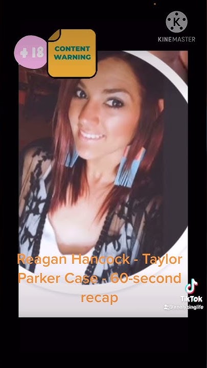 60 Second True Crime Case Recap Shorts Taylor Parker Morton Reagan