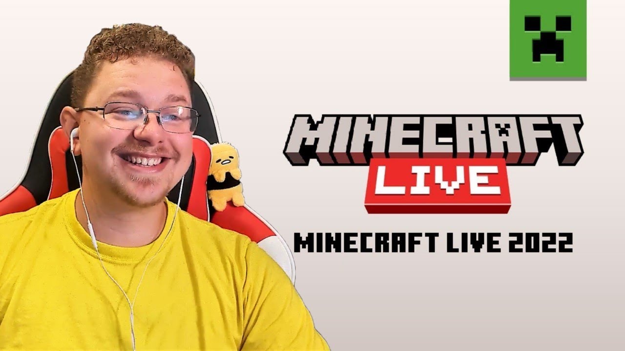 Minecraft Live 2022 Live Reaction Stream Youtube