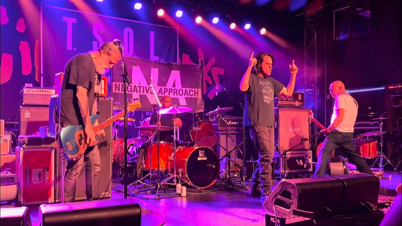 Negative Approach LIVE Full Set - September 27, 2023 - Music Farm ...