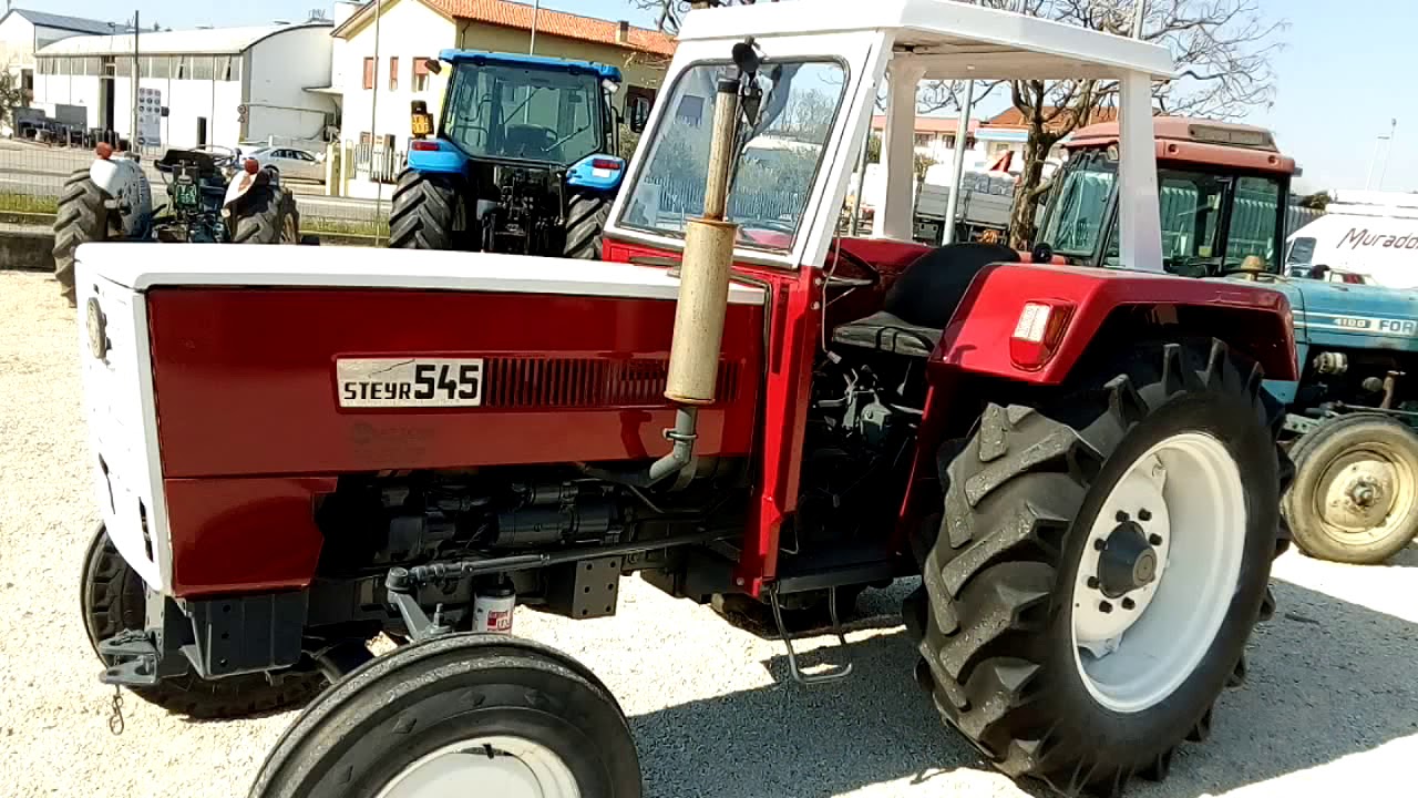 Trattore Steyr 545 - YouTube