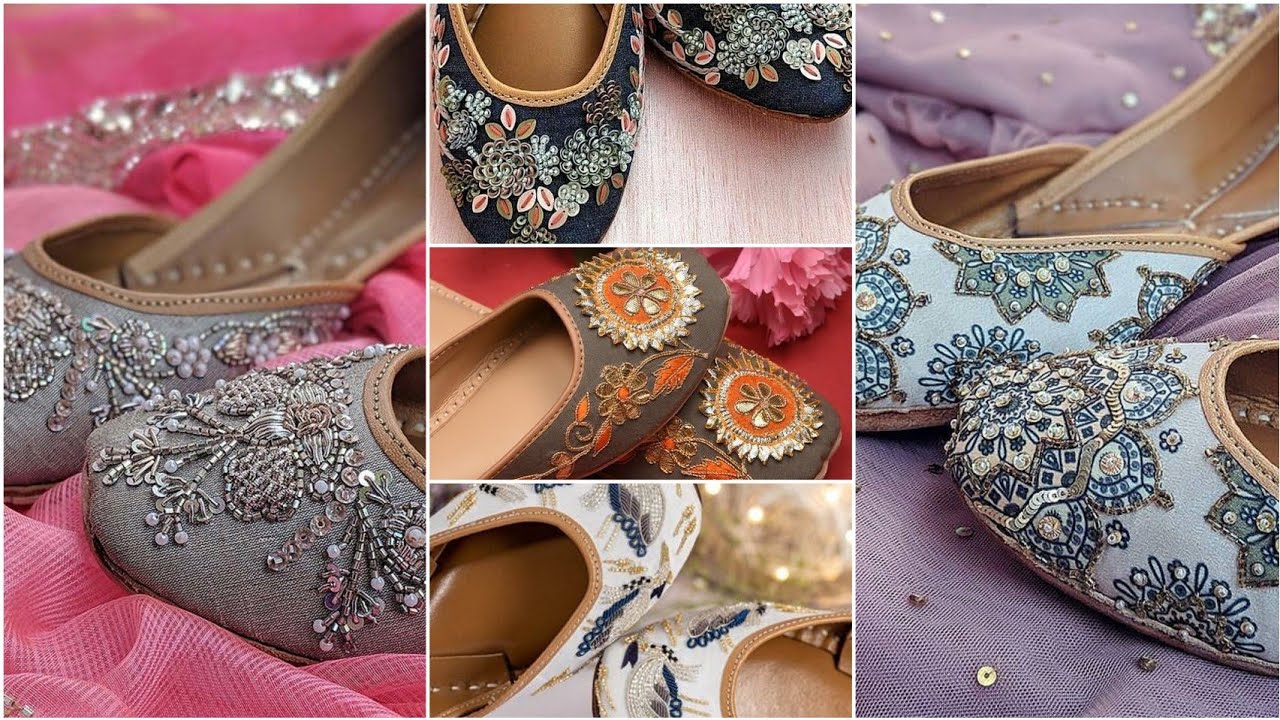 Latest Khussa Designs | Beautiful Fancy Khussa Designs For Women - YouTube