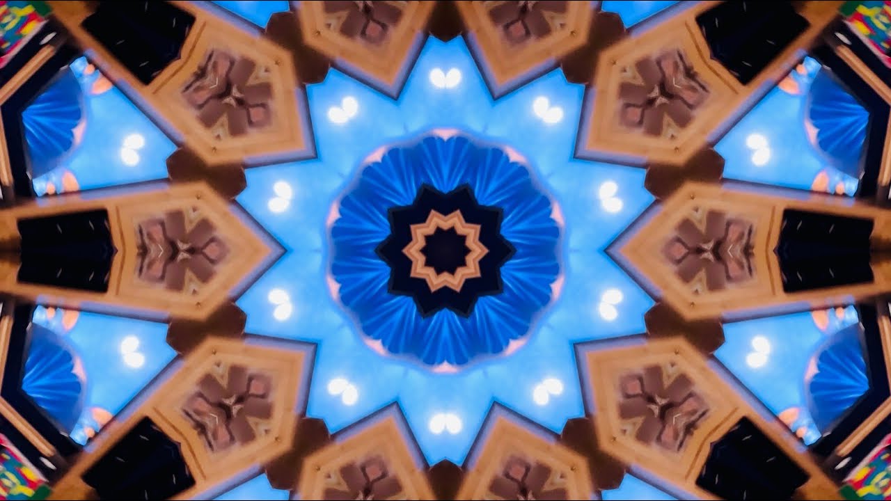 4K KALEIDOSCOPE PATTERNS / SLOW 5 - YouTube
