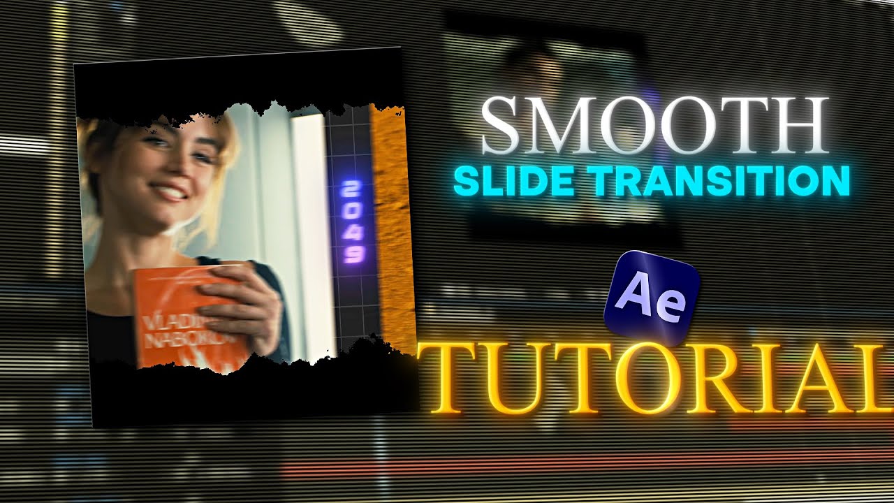 How to make Smooth Slide Transition in After Effects | After Effects Tutorial - YouTube