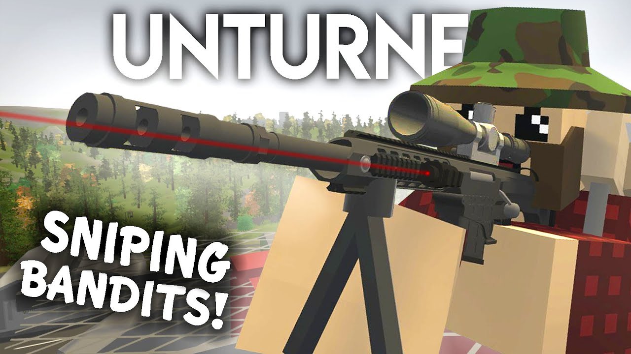 SNIPING BANDITS! (Unturned Survival Roleplay #14) - YouTube