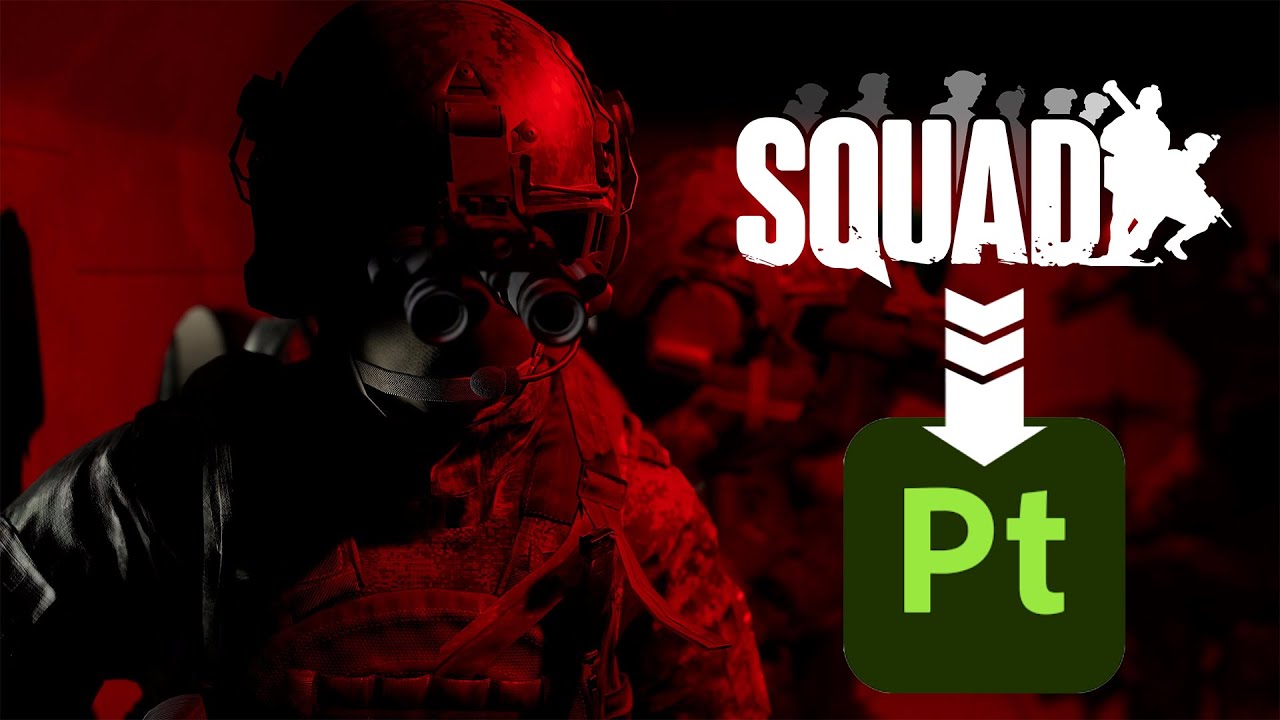 How to Texture Squad Models in Substance Painter + How to use my ID Map ...