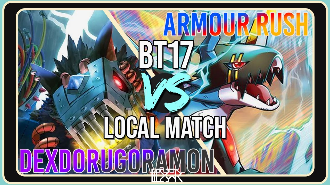 DexDorugoramon vs Veemon Armor [Digimon TCG BT17 Local Match] Match ...