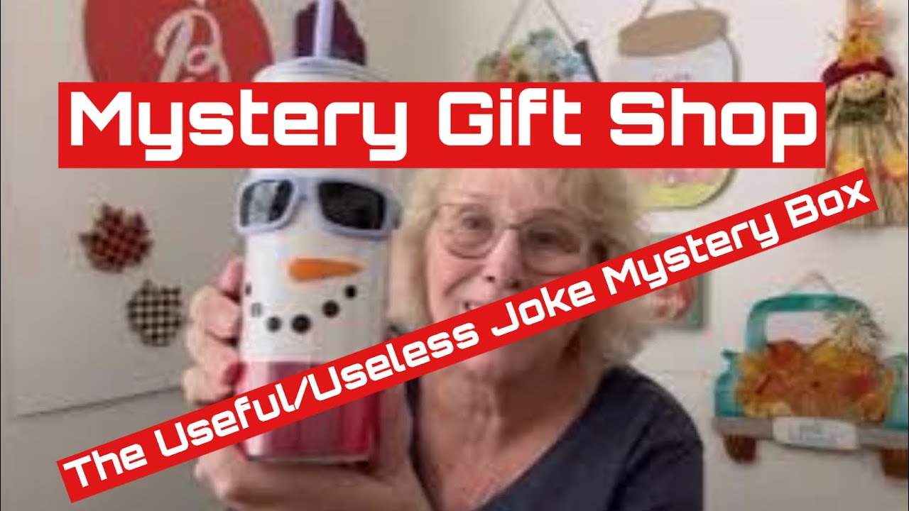 MYSTERY GIFT SHOP - THE USEFUL/USELESS JOKE MYSTERY BOX - YouTube