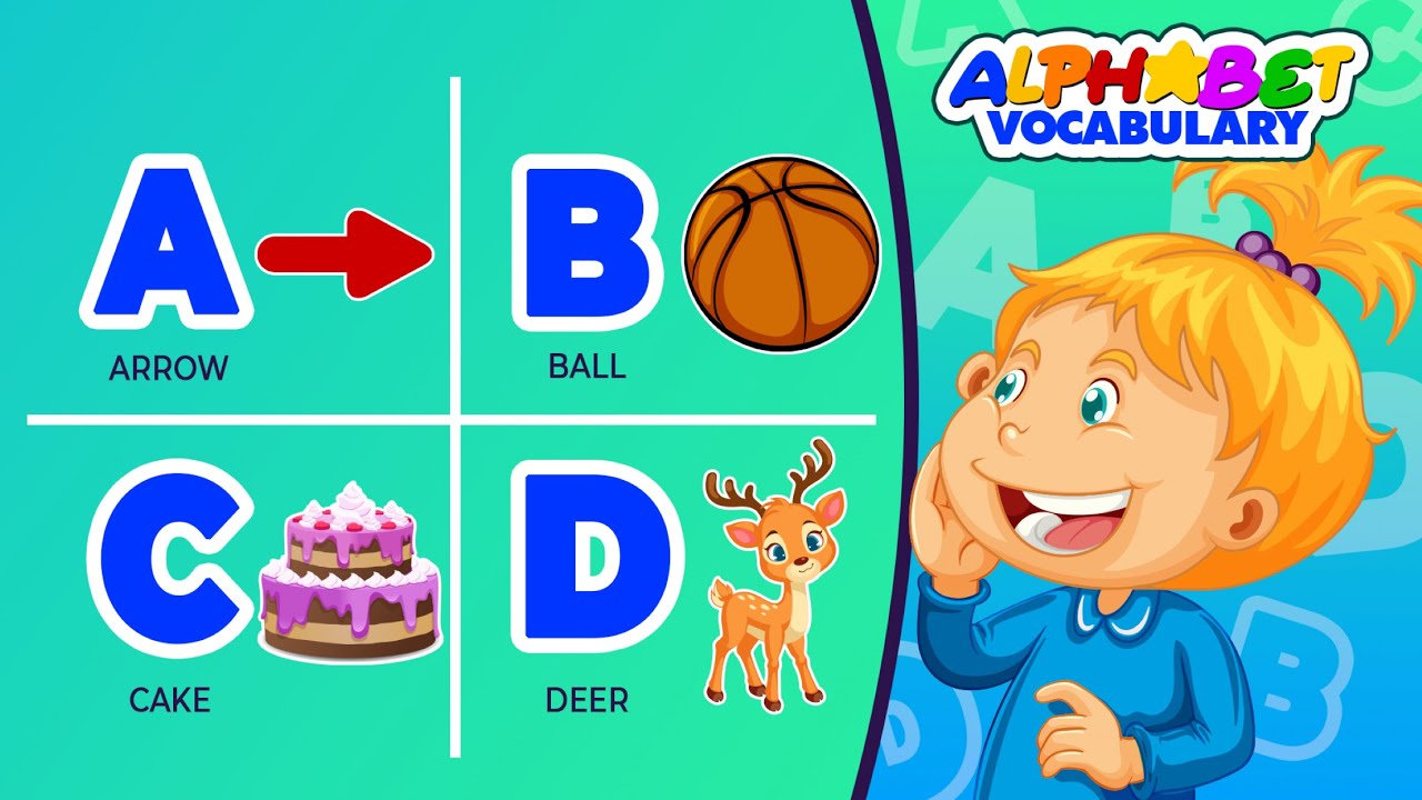 Improve Your Alphabet Vocabulary: ESL Review for English Learners - YouTube