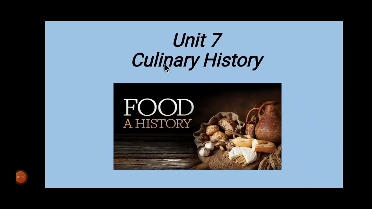Culinary History|| Food Production||Vocational subject - YouTube