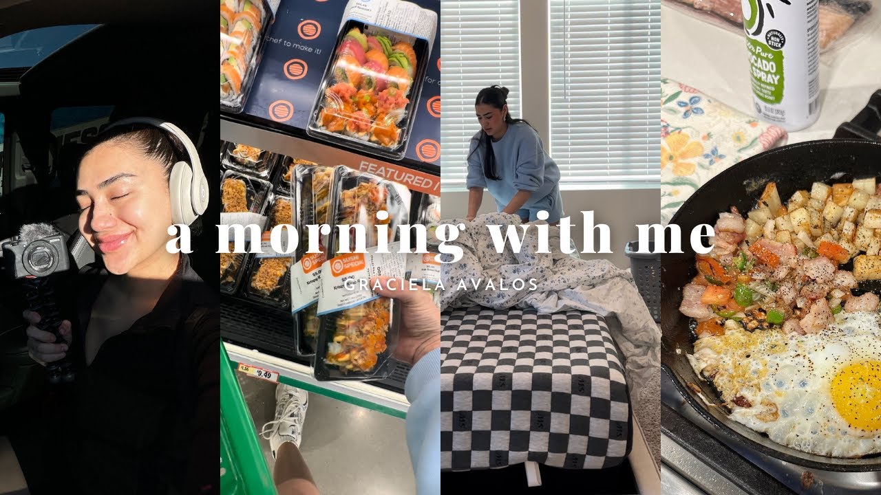 a random morning before going on vacayyy | GRACIELA AVALOS - YouTube