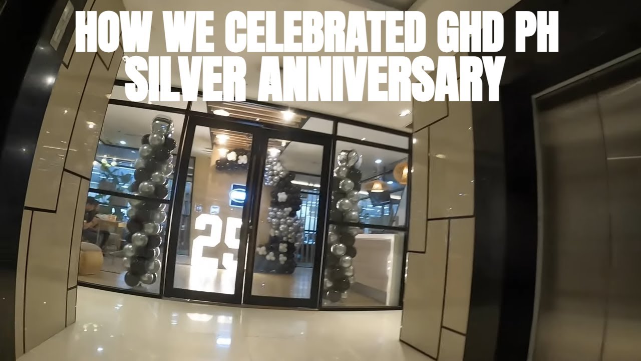 How We Celebrated GHD PH Silver Anniversary At The Qc Office | Part 2 ...