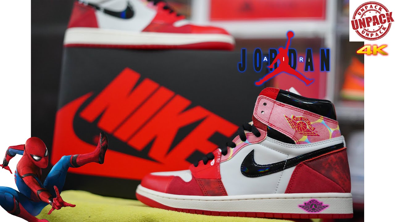 Nike AIR JORDAN 1 NEXT CHAPTER - Spiderman across the Spider-verse ...