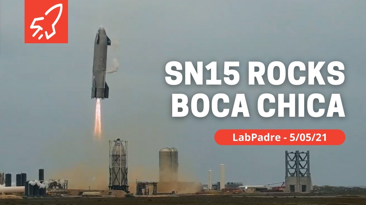 SpaceX Nails Starship SN15 Launch And Landing - YouTube