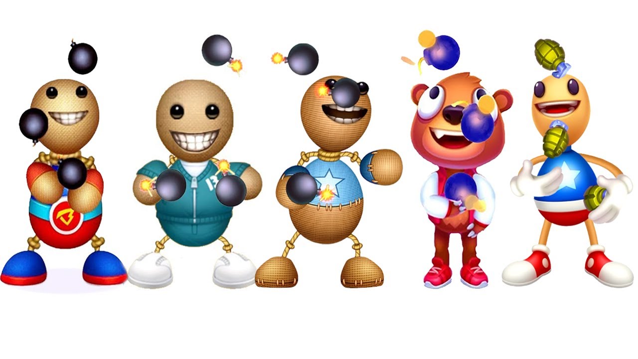 Kick The Buddy Remastered vs Kick the Buddy Forever vs Buddyman Kick 2 ...