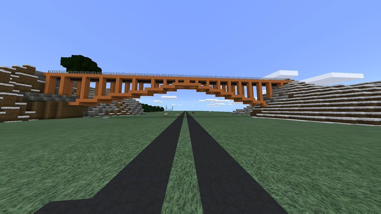 Minecraft Highway Champion Mountains - YouTube
