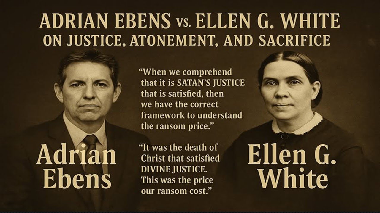 Adrian Ebens vs Ellen White on Justice, Atonement and Sacrifice - YouTube