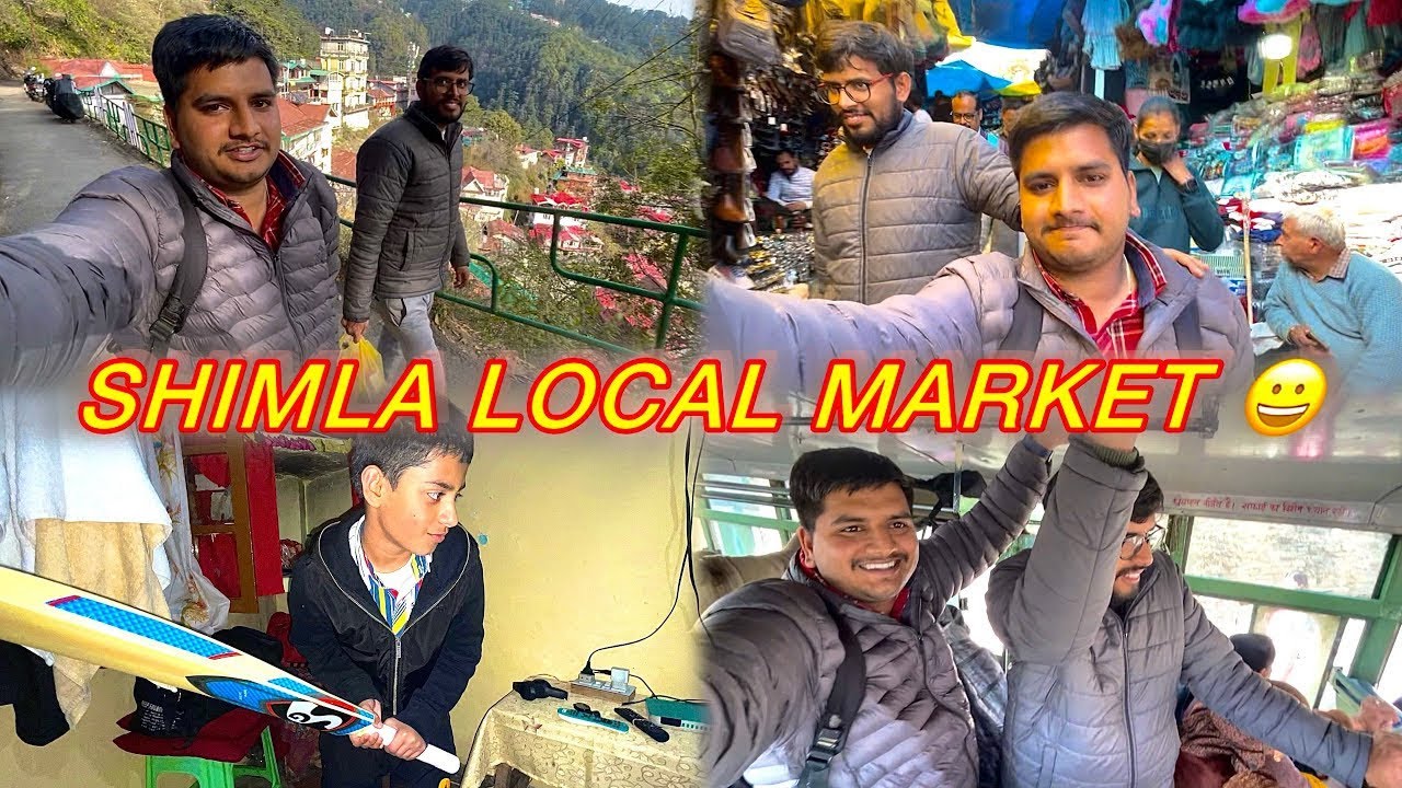 Shimla local Market | Day 3 Shimla Tour Vlog 😁 - YouTube