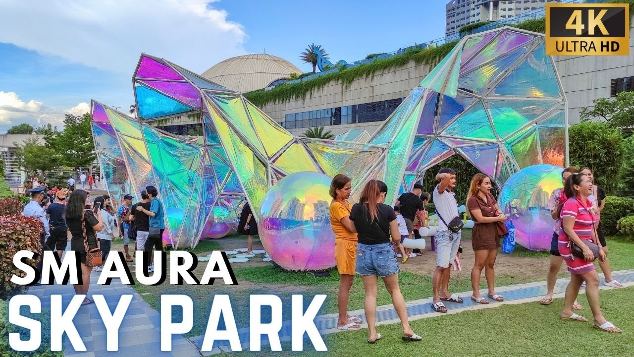Lively Scenes at SM AURA SKY PARK in BGC | Walking Tour [4K ...