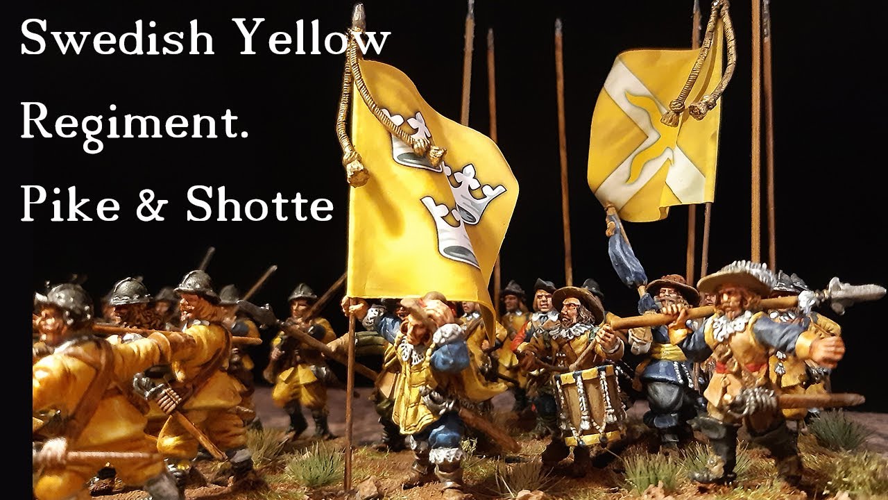 Pike & Shotte: Swedish Yellow Infantry Regiment. Thirty Years War ...