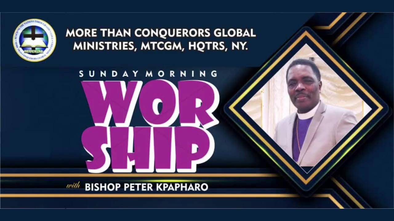 SUNDAY MORNING WORSHIP SERVICE || BISHOP PETER - YouTube