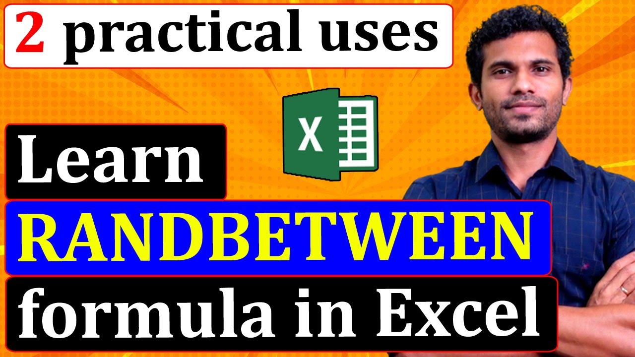 How To Use The Randbetween Formula In Excel Youtube