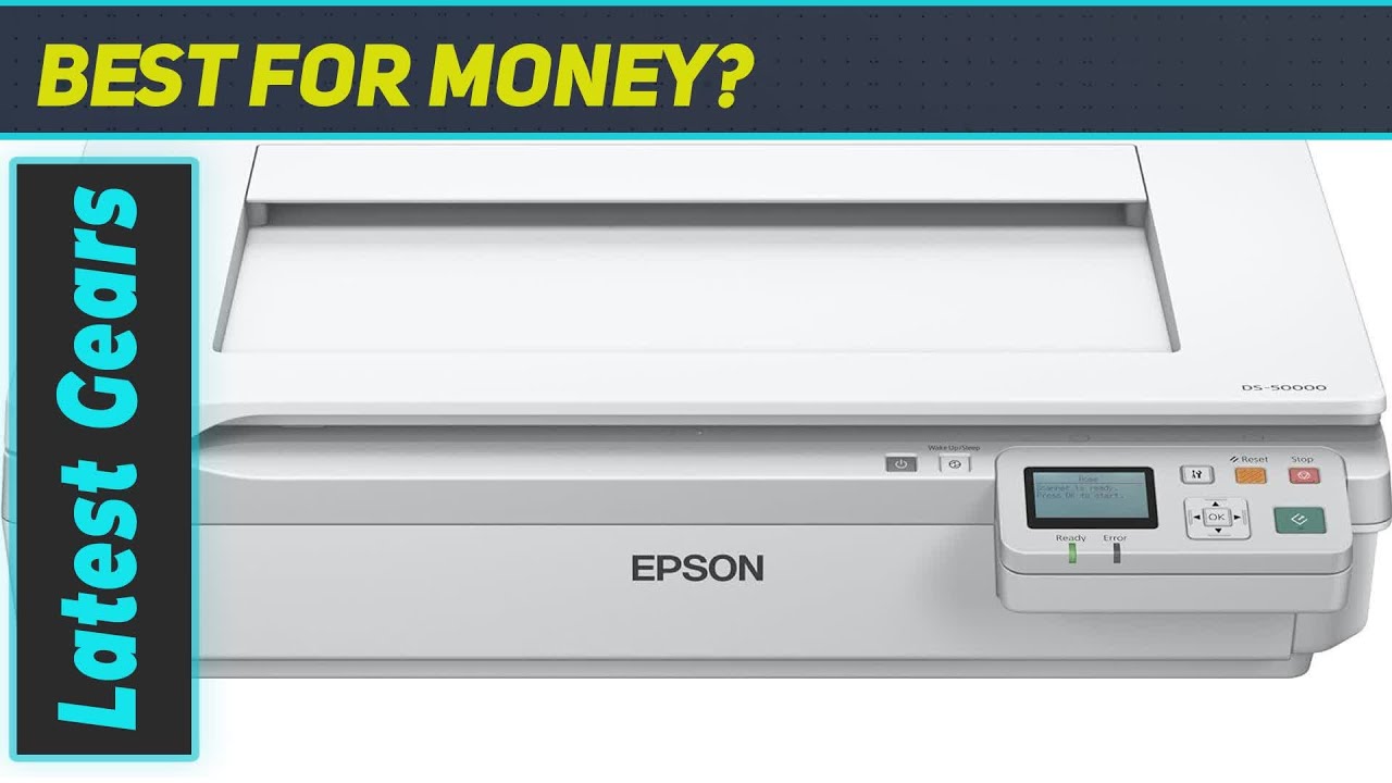Epson WorkForce DS-50000N - The Ultimate A3 Flatbed Scanner - YouTube