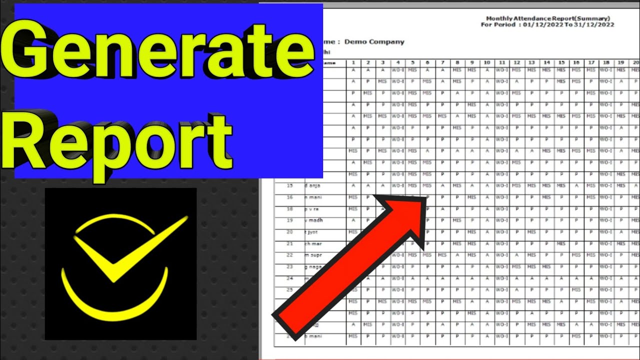 How to View and download report in Secureye ONtime software - YouTube