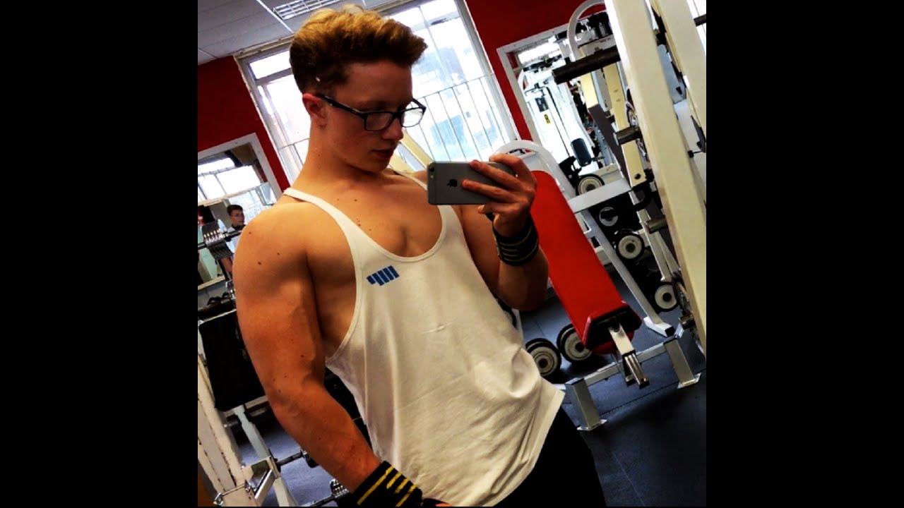 ARM DAY & WHAT SUPPLEMENTS AND WHY w/ 14 YEAR OLD BODYBUILDER SAM ...