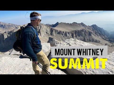 We made it to the SUMMIT of MOUNT WHITNEY!