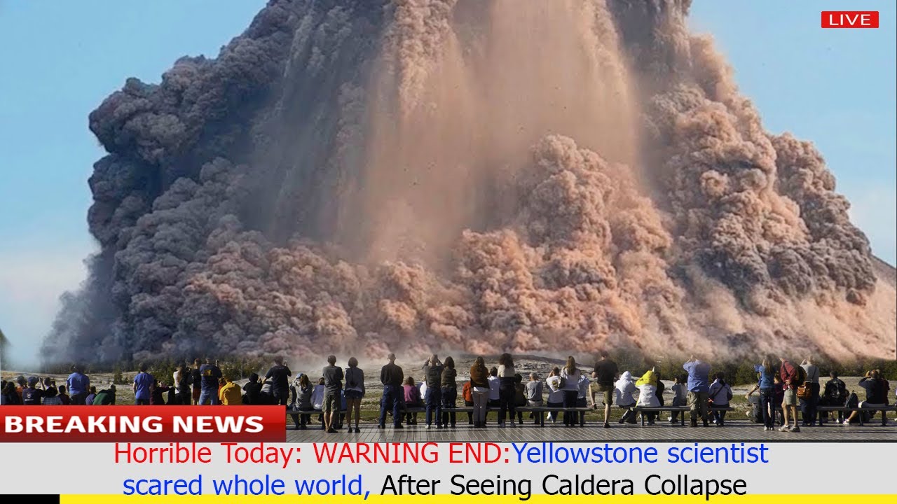 US Panic: 1 hour after Yellowstone volcano eruption warning, as earth ...