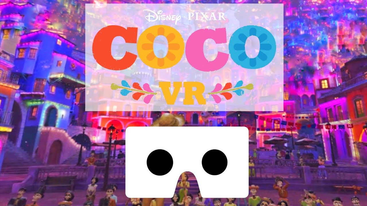 Disney Pixar COCO VR Box video SBS Side By Side Google Cardboard not ...