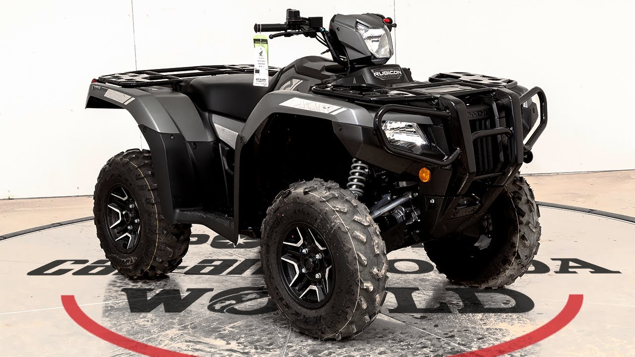 2025 Honda Forman Rubicon 520 DCT - YouTube
