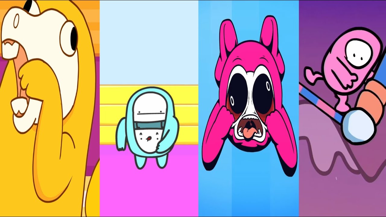 Fall Guys animation videos in 2 seconds - YouTube